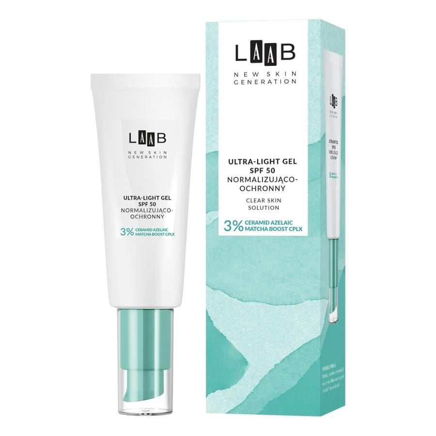 Сыворотка для ухода за кожей AA Laab Ultra-Light, гель нормализующе-защитный SPF 50, 40 мл