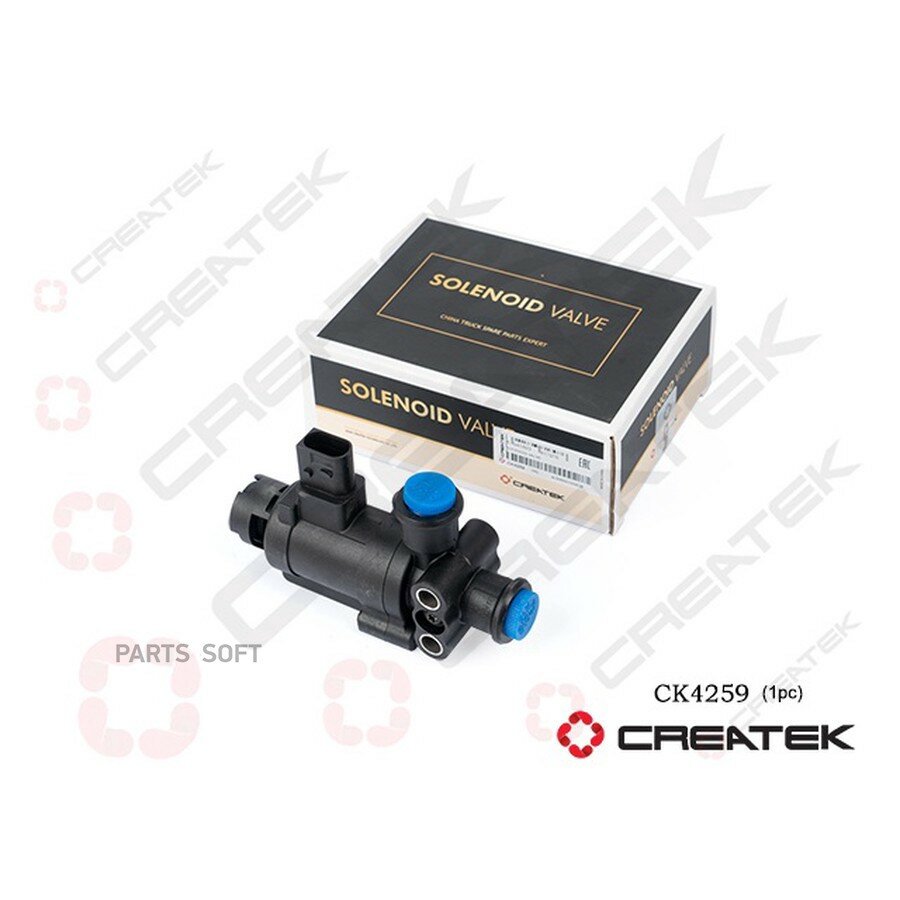 Клапан электромагнитный от официального дистрибьютора, CREATEK, артикул CK4259