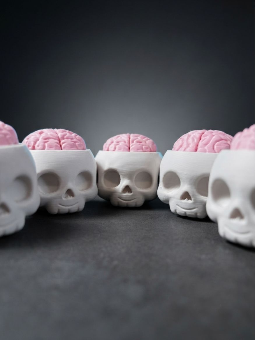 Brain Fidget Clicker - антистресс игрушка для мозга, 3D печать