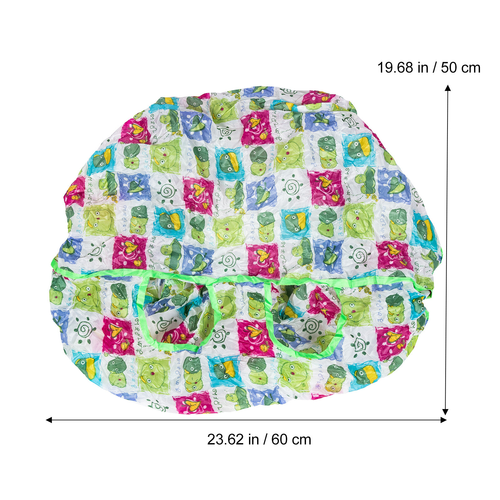 Покрытие Для Детской Коляски Подходит Для Тележки И Стульчика 60x50cm Зеленый