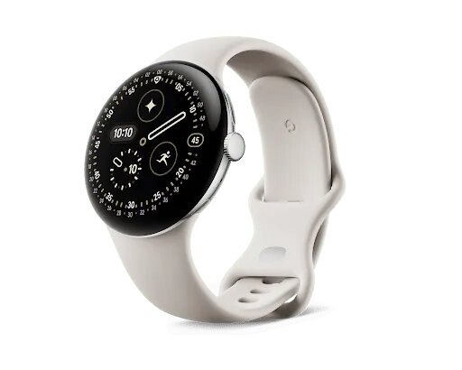 Google Pixel Watch 4 45, Wi-Fi, Porcelain, США
