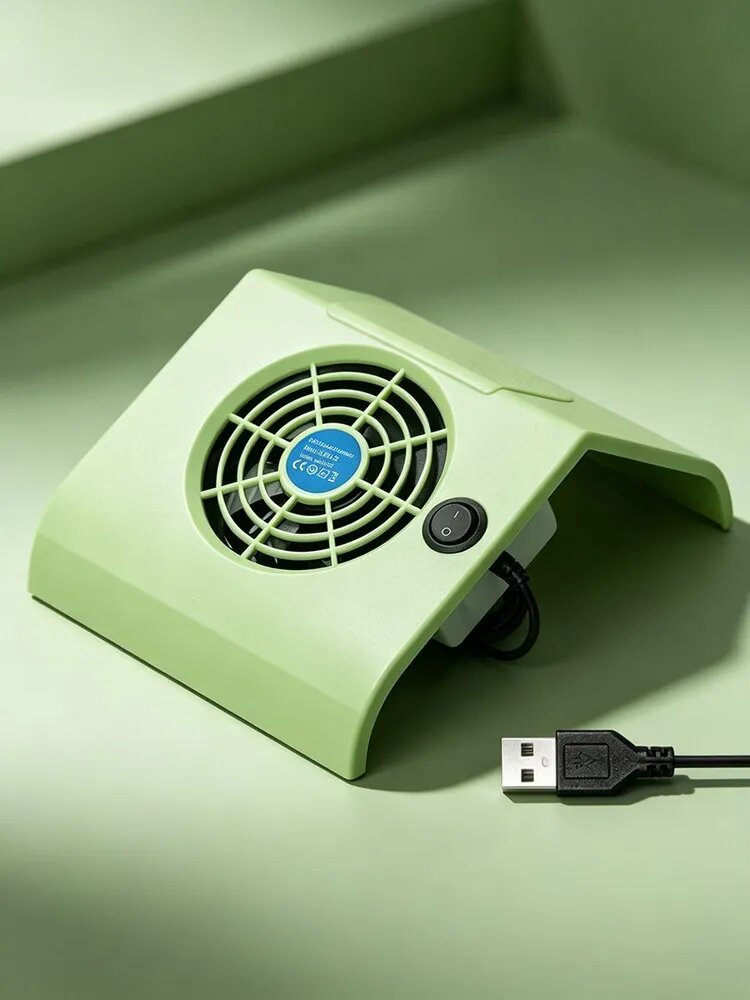 Пылесос для ногтей USB, собиратель пыли для маникюра