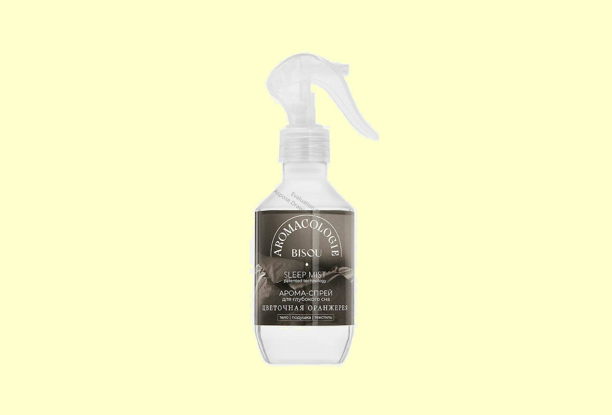 Арома-спрей для глубокого сна Bisou Aromacologie, Flower greenhouse, 250 мл