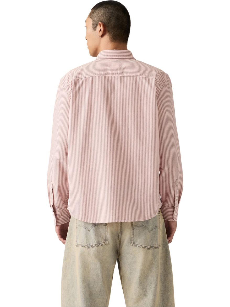 Рубашка Levi's Men Authentic Button Down Shirt, размер L, розовый — фото 1