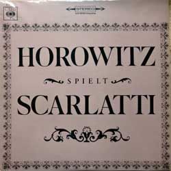 Винил LP HOROWITZ, SCARLATTI 'Horovitz Spielt Scarlatti' (1965 German press, laminated, CBS innersleeve, CBS walking eye blue labels, S 72274, ex/ex+)