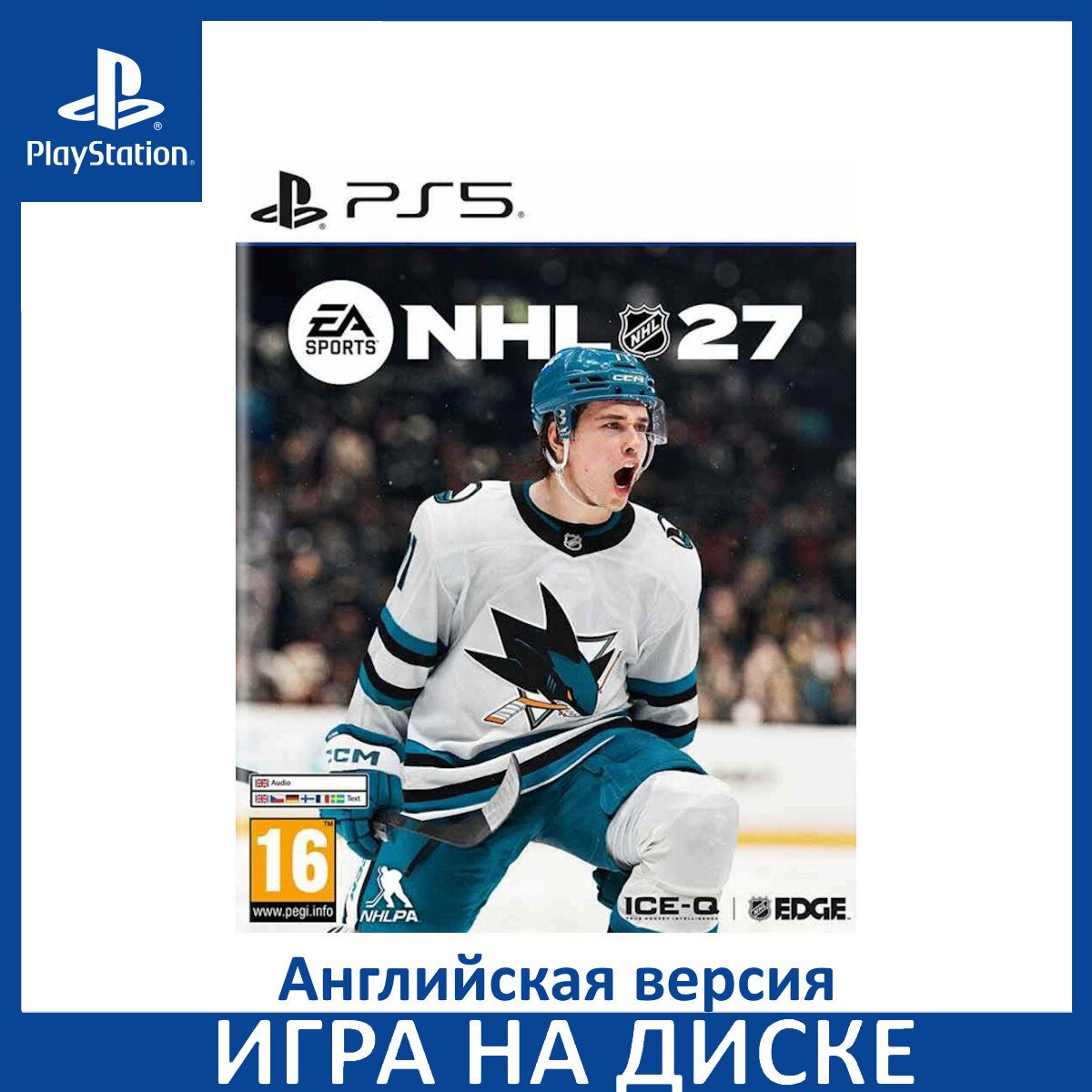 Игра EA Sports NHL 27 PS5 Английский язык Диск на PlayStation 5