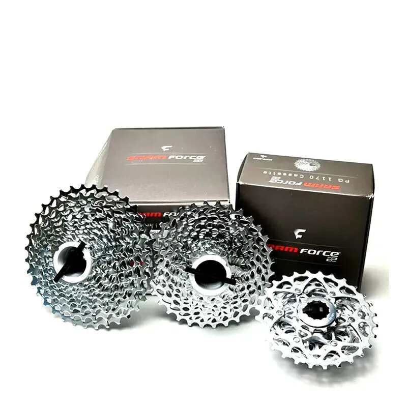 Кассета SRAM FORCE PG-1170 11 скоростей для шоссейных велосипедов, стандарт HG, размеры звезд 11-28T/11-32Т / 11-36Т