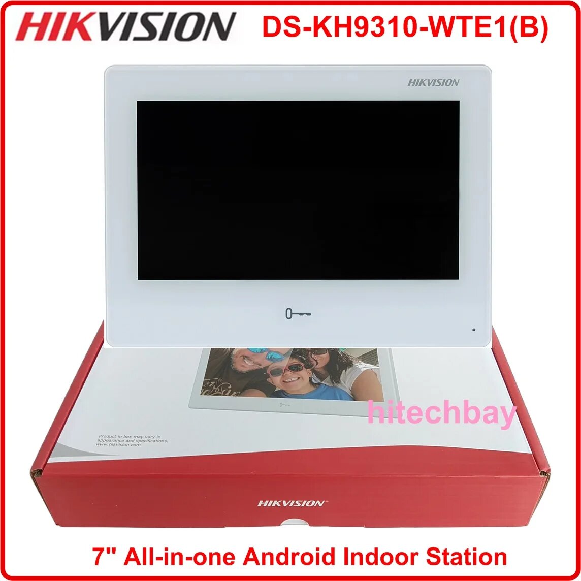 Hikvision DS-KV6114-MWBE1 / DS-KV6124-WBE1 4MP Умный видеодомофон Белый, KH9310 only
