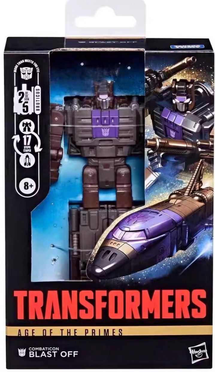 Трансформеры игрушки Hasbro Transformers: Age of the Primes Deluxe Class Combaticon Blast Off 14cm G2006