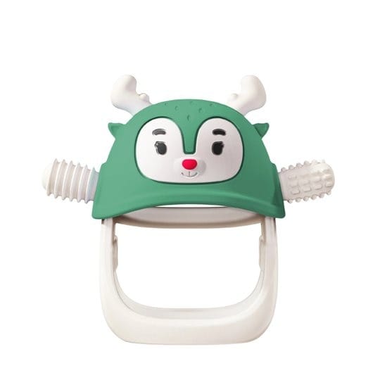 Прорезыватель Smily Mia "Северный олень", pine green