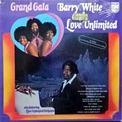Винил LP BARRY WHITE and LOVE UNLIMITED 'Grand Gala' (1973 German press, laminated, Philips blue labels with silver print, 6370 221, shrink wrap, vg+/ex+)