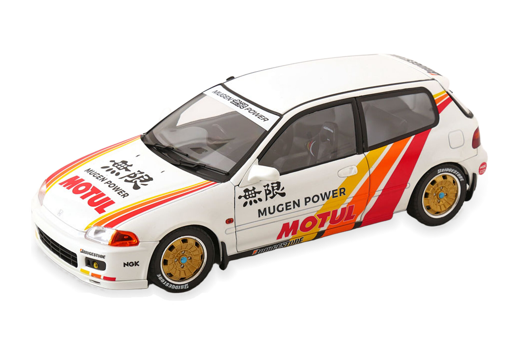 Модель коллекционная SOLIDO Honda civic EG6 mugen racing 1991