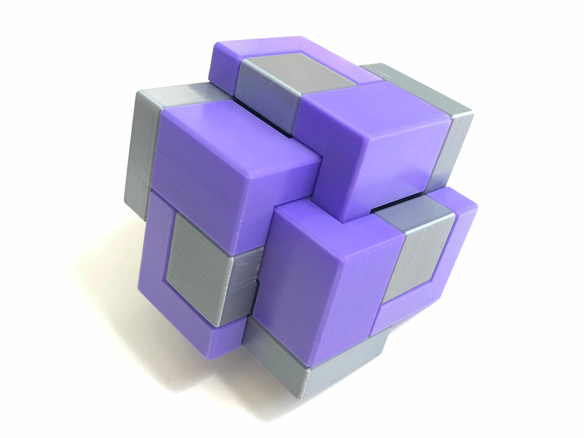 3D-пазл сборный геометрический, PLA, 3D-печать, арт. PZ-PUZ-TV-4492442