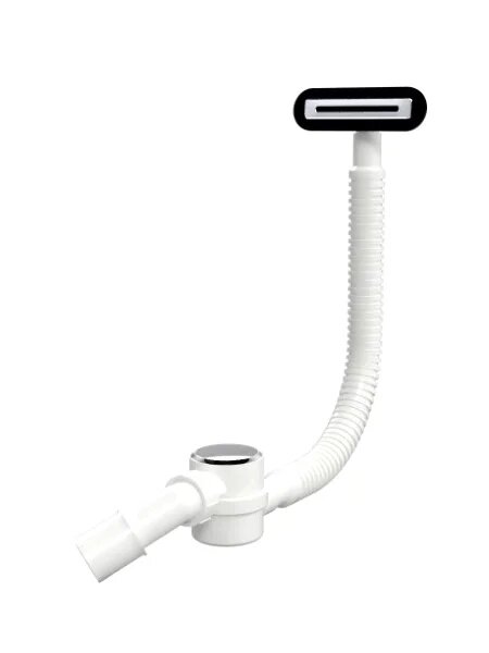 Слив-перелив для ванны Excellent Heaven Slim ARIN.FLOW.CR автоматический, хромированный