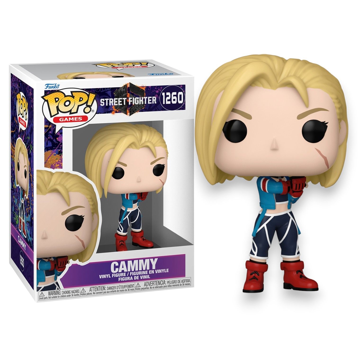 Фигурки Funko Pop Games - Коллекционная фигурка Cammy/Кэмми - Фанко 1260