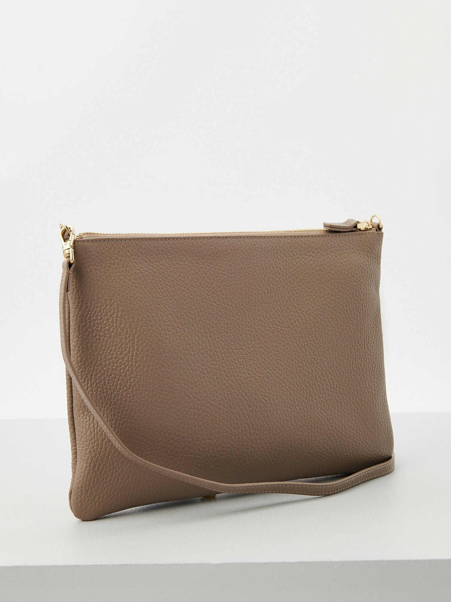 Сумка кросс-боди COCCINELLE BEST CROSSBODY, фактура матовая, зернистая, бледно-розовый — фото 1