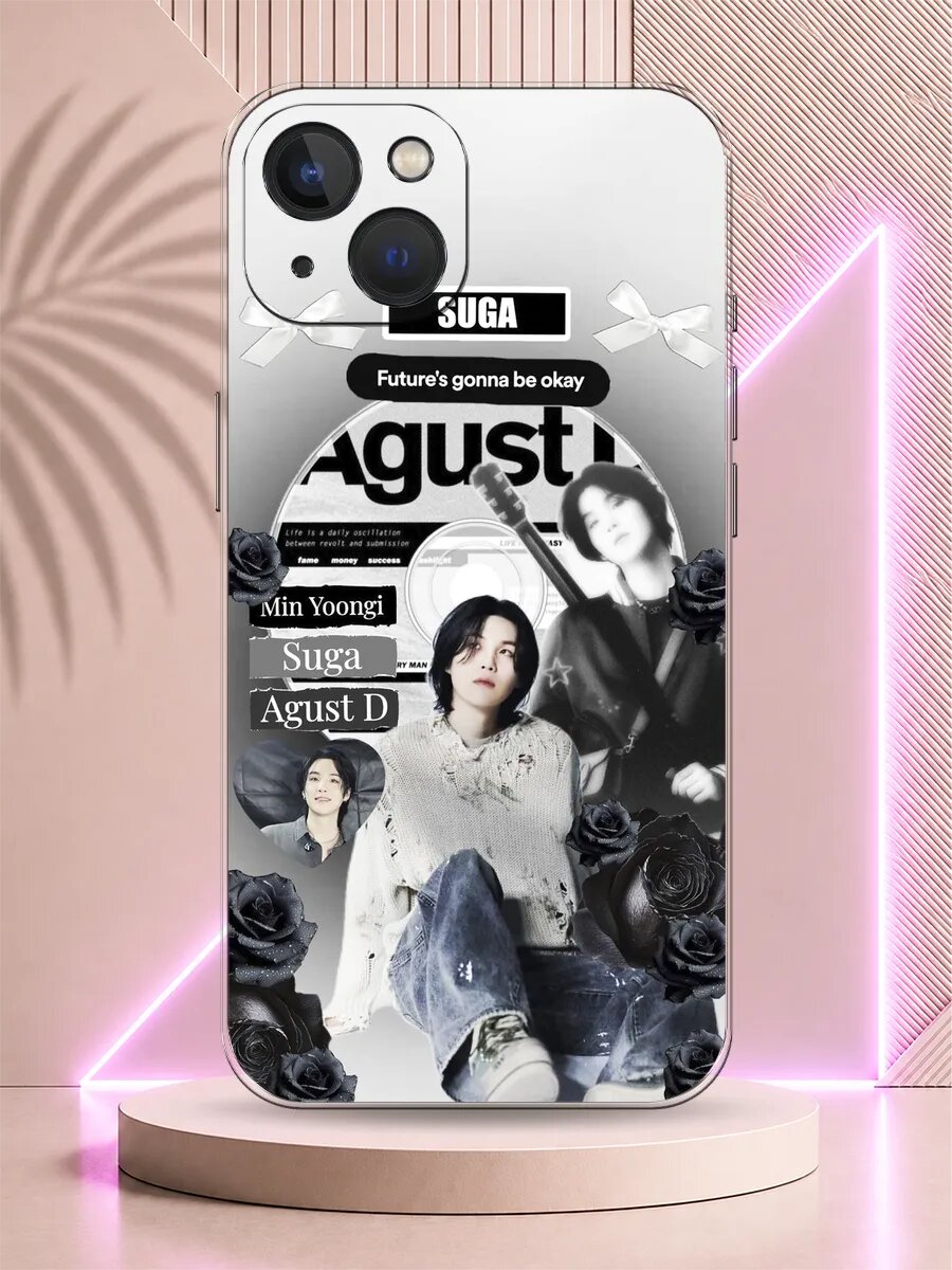 Чехол на iPhone 14 BTS Suga