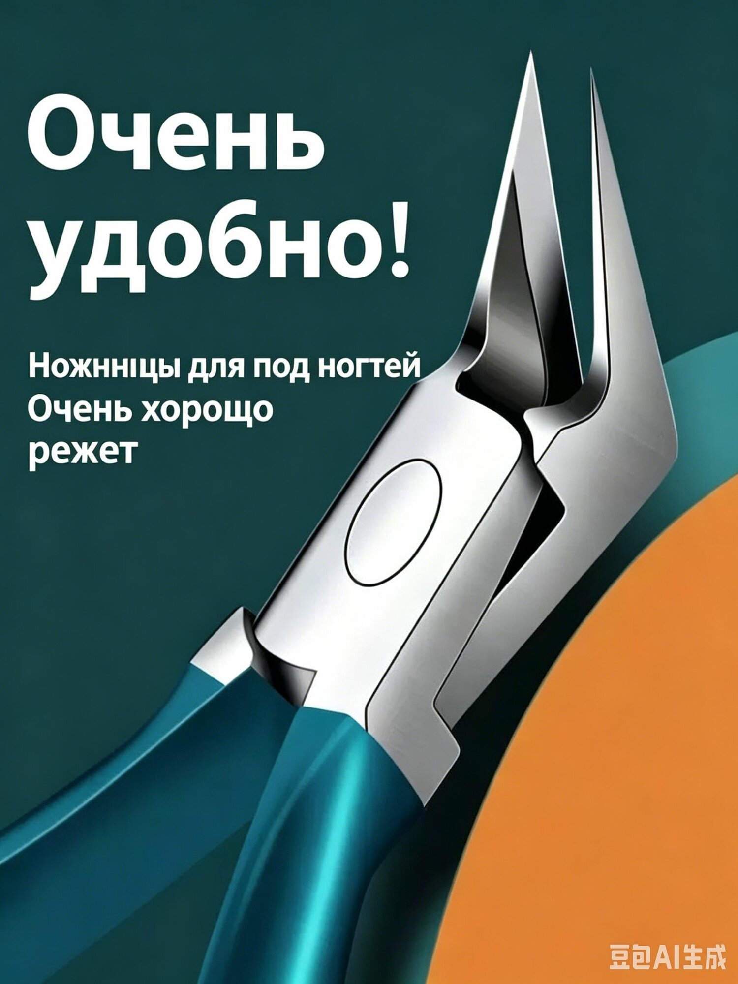 Косые Кусачки Для Ногтей, Для Паронихии, Вросших Ногтей На Ногах и Педикюра
