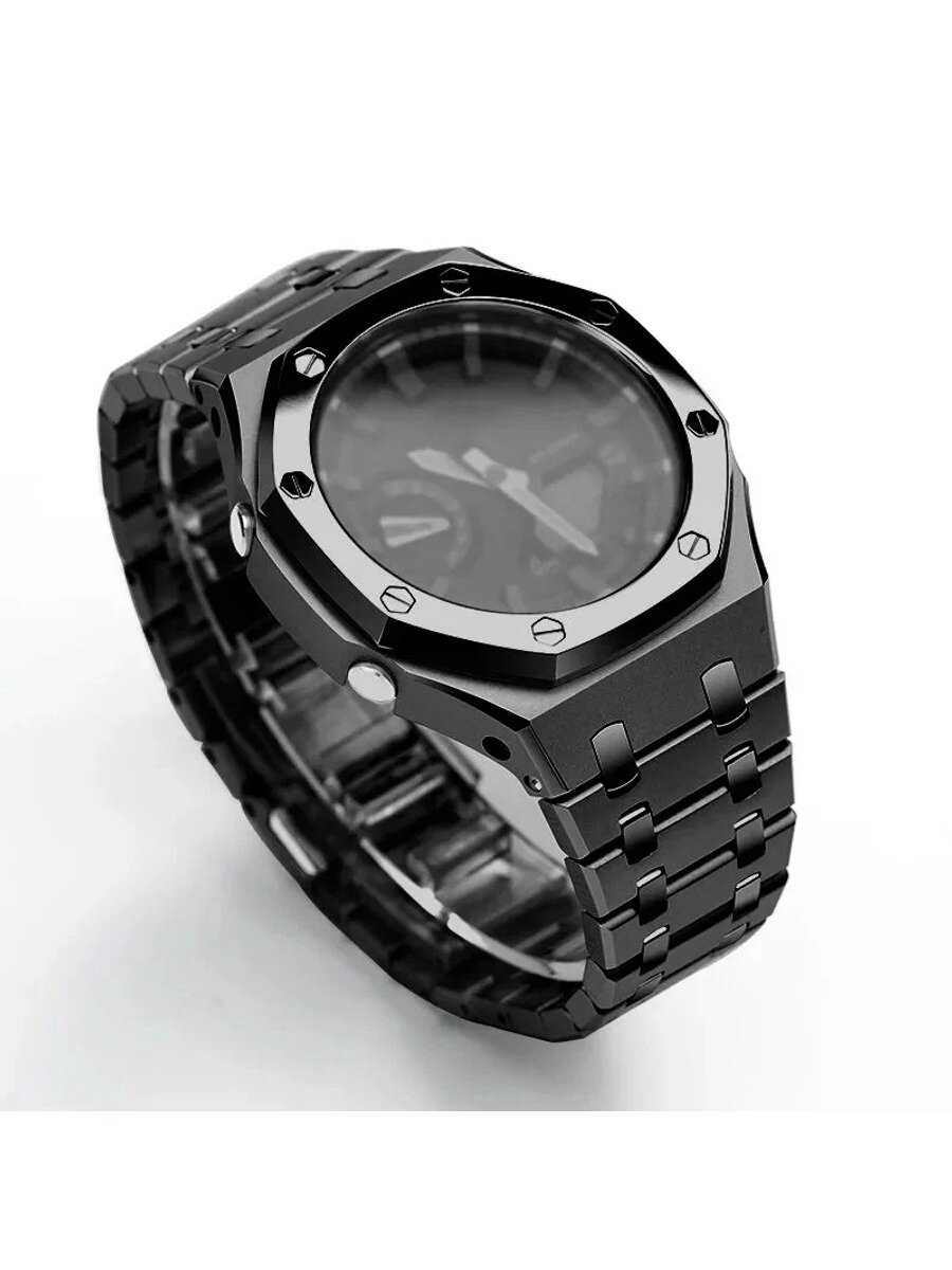 Комплект модификации Gen4 для Casioak GA2100 / GAB2100 / GA2110, корпус и браслет из нержавеющей стали