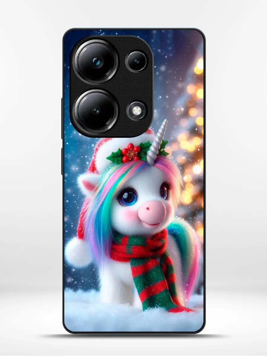 Чехол на Poco M6 Pro Единорог