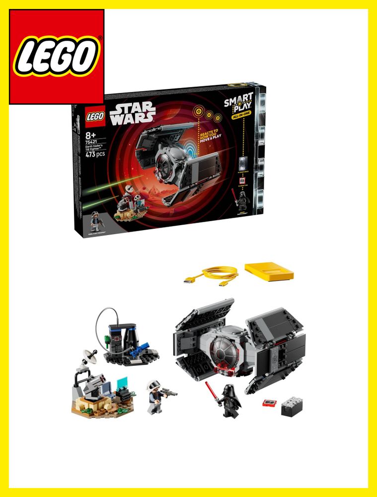 Конструктор Lego Star Wars Истребитель TIE Дарт Вейдера 75421