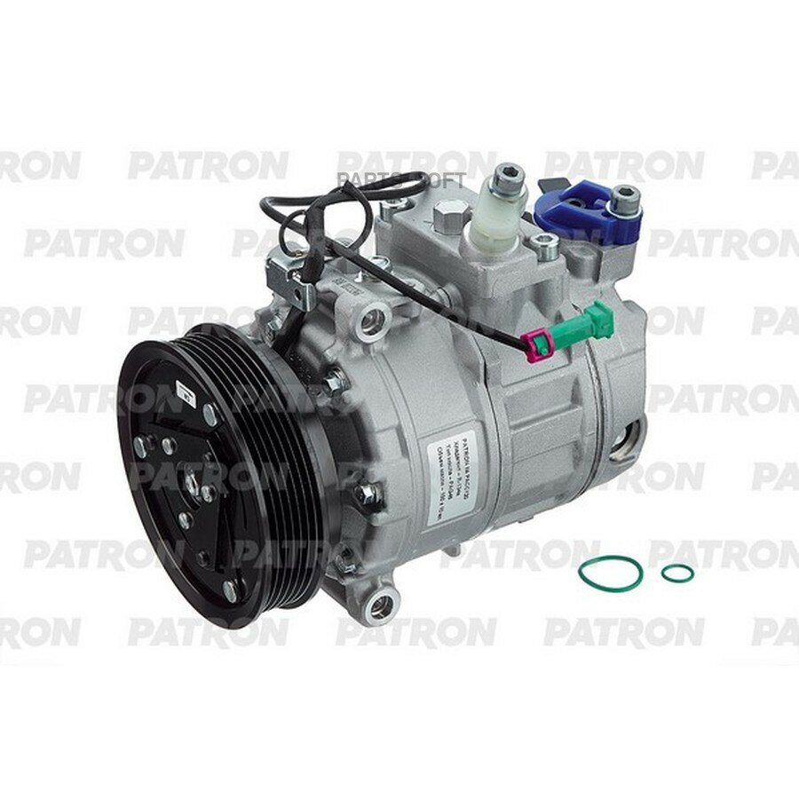 Компрессор кондиционера Audi A4 (B5) (94-)/A6 (C4) (94-) 2.4i от официального дистрибьютора, PATRON, артикул PACC120