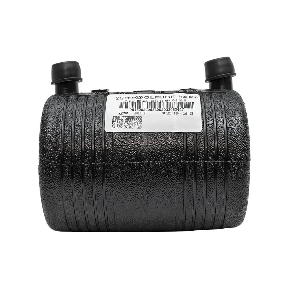 Электросварная муфта OLFUSE PN16 SDR11 PE100 D63 7728063000