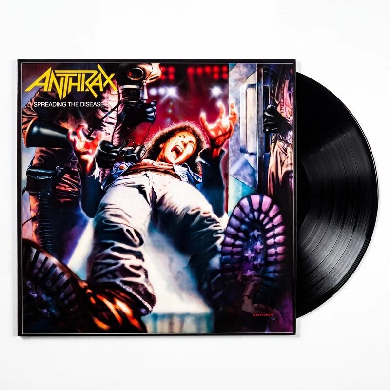 Anthrax "Виниловая пластинка Anthrax Spreading The Disease"