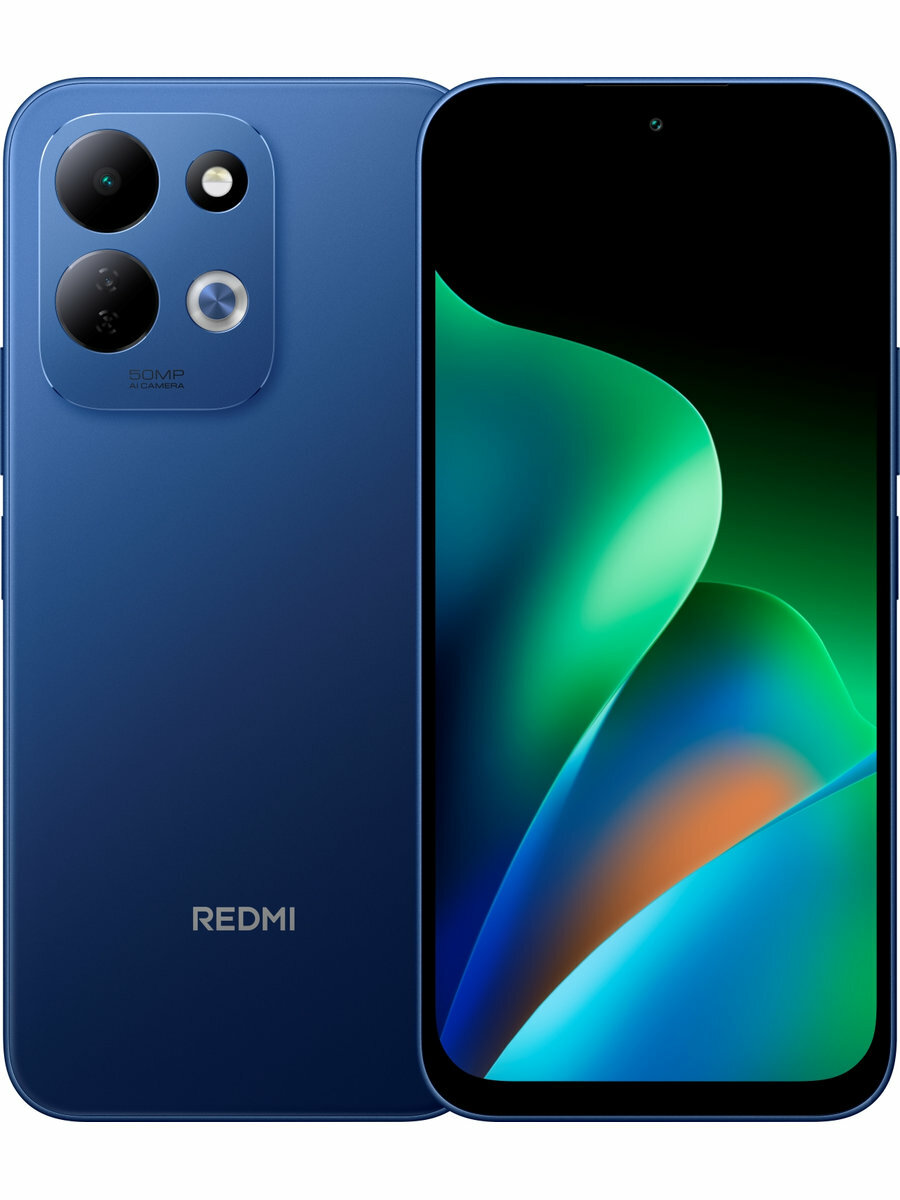 Смартфон Xiaomi REDMI 17 8/256 ГБ Синий , Процессор Mediatek Helio G91 Ultra