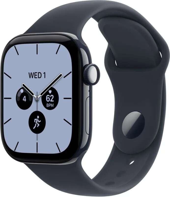 Смарт-часы Apple Watch Series 12 46mm Night Blue Ceramic Case with Navy Blue Sport Band M/L