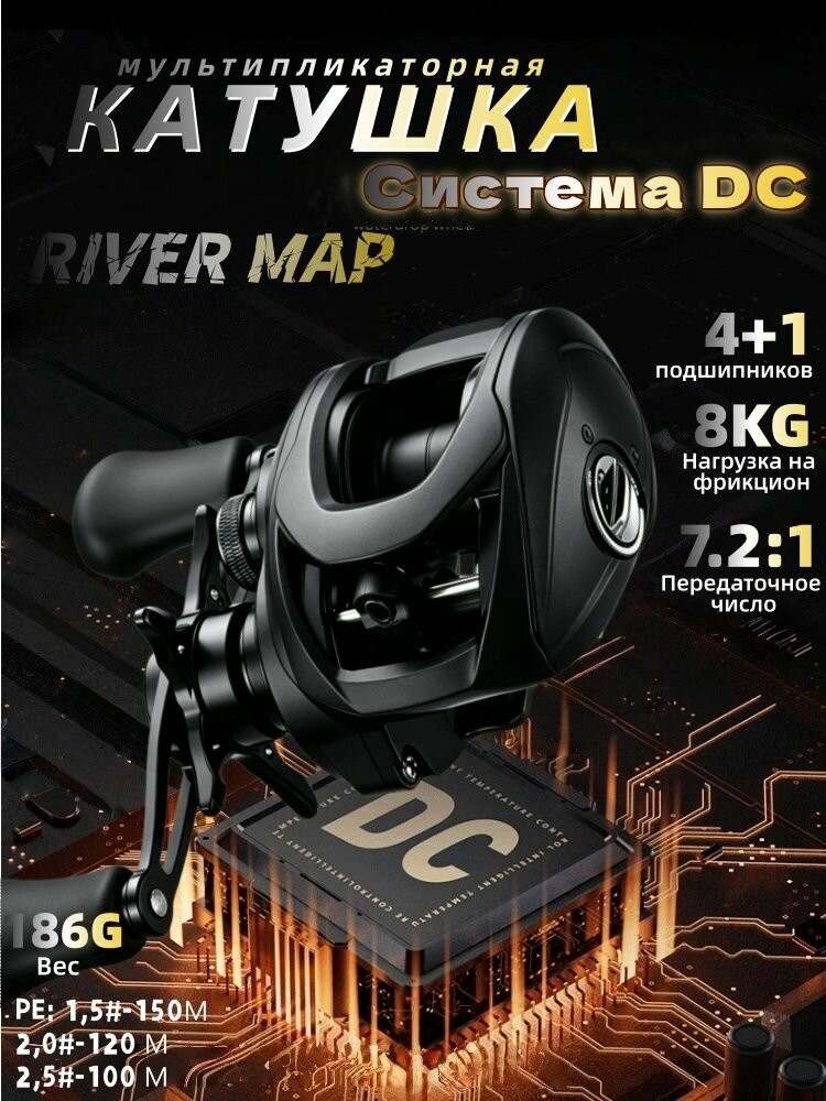 RIVER MAP Катушка, диаметр катушки: 32 мм