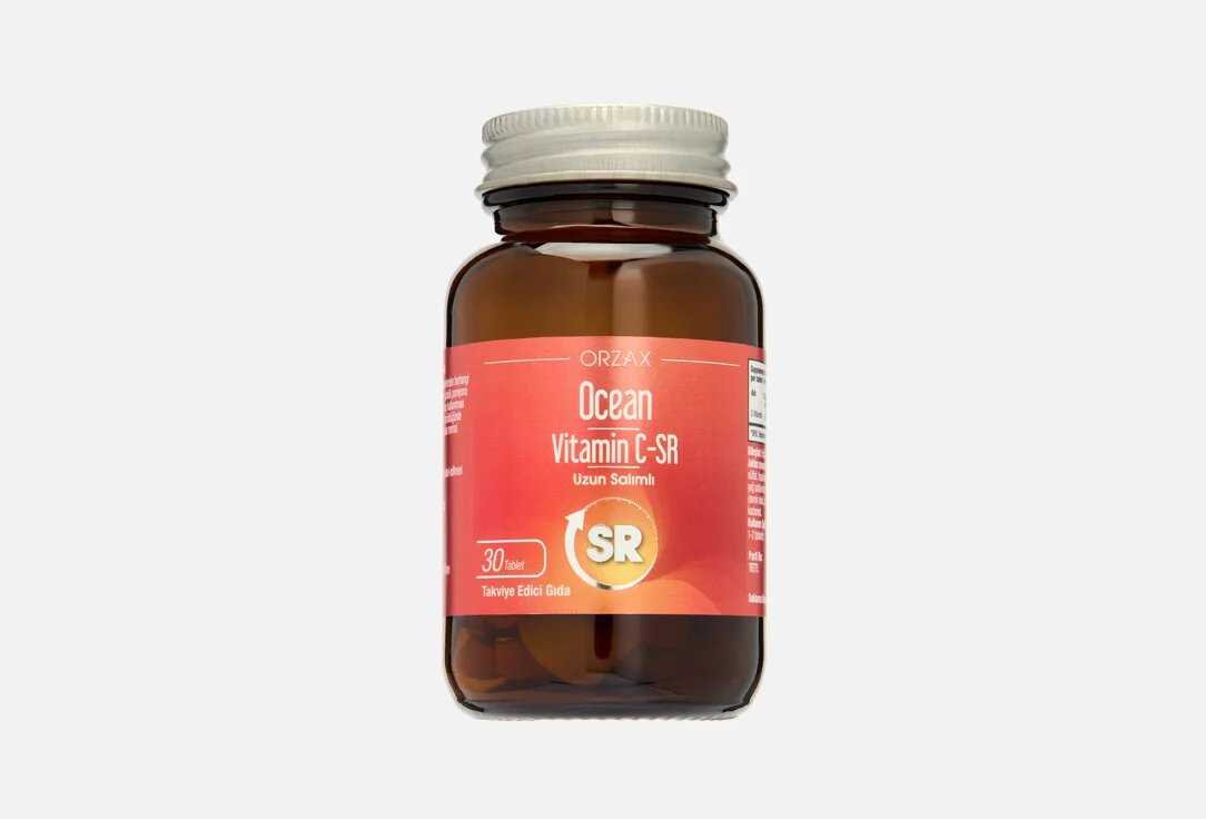Orzax Ocean Vitamin C-SR 1000 мг в таблетках Витамин С 30 шт