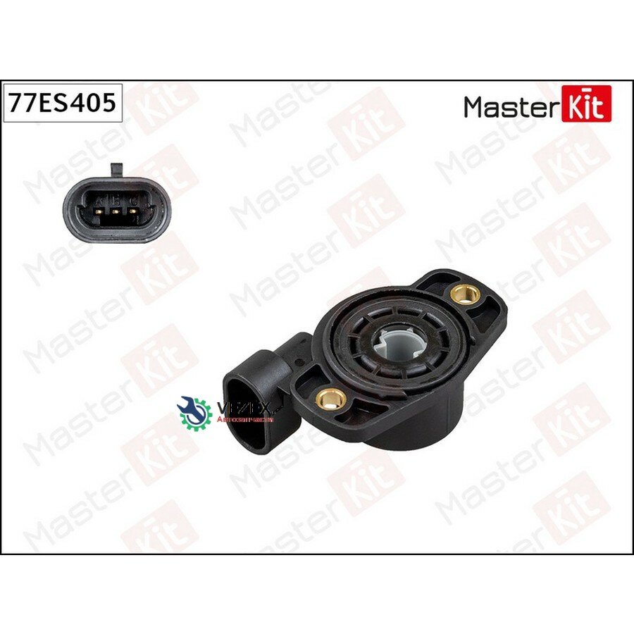 MASTERKIT 77ES405 Датчик, положение дросс заслонки RENAULT DUSTER 77ES405