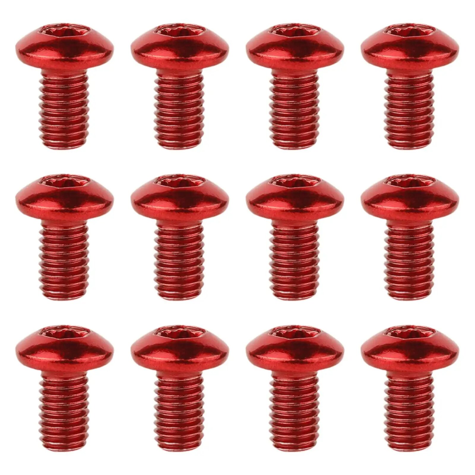 Болты для тормозных дисков Mountain Bike Brake Disc Rotor Bolts Red