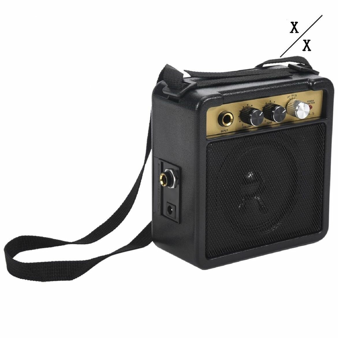 Мини-гитарный усилитель-динамик 5 Вт с поддержкой регулировки громкости
