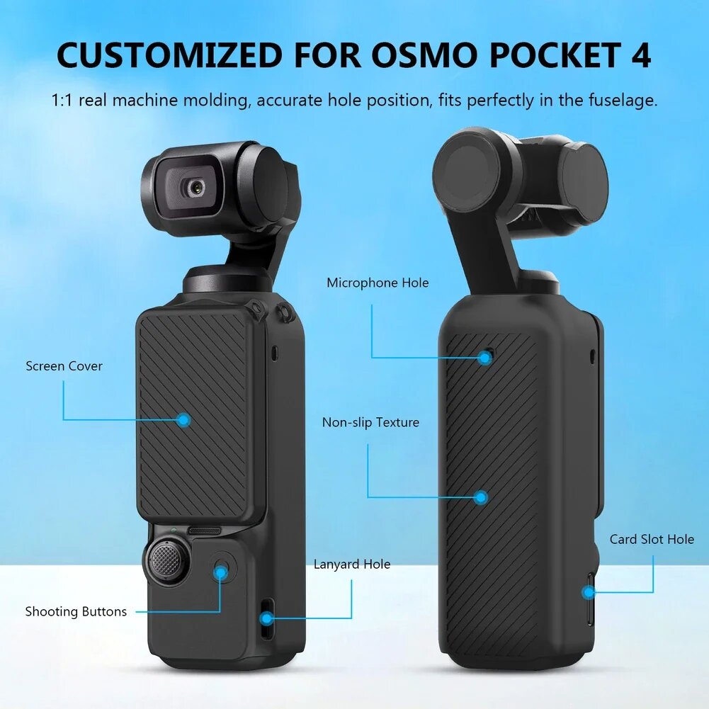 BAJEAL силиконовый чехол для DJI OSMO-Pocket4