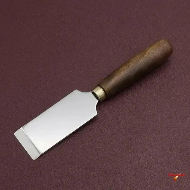Шорный нож для работы с кожей / усиленный / прямойMMYYF