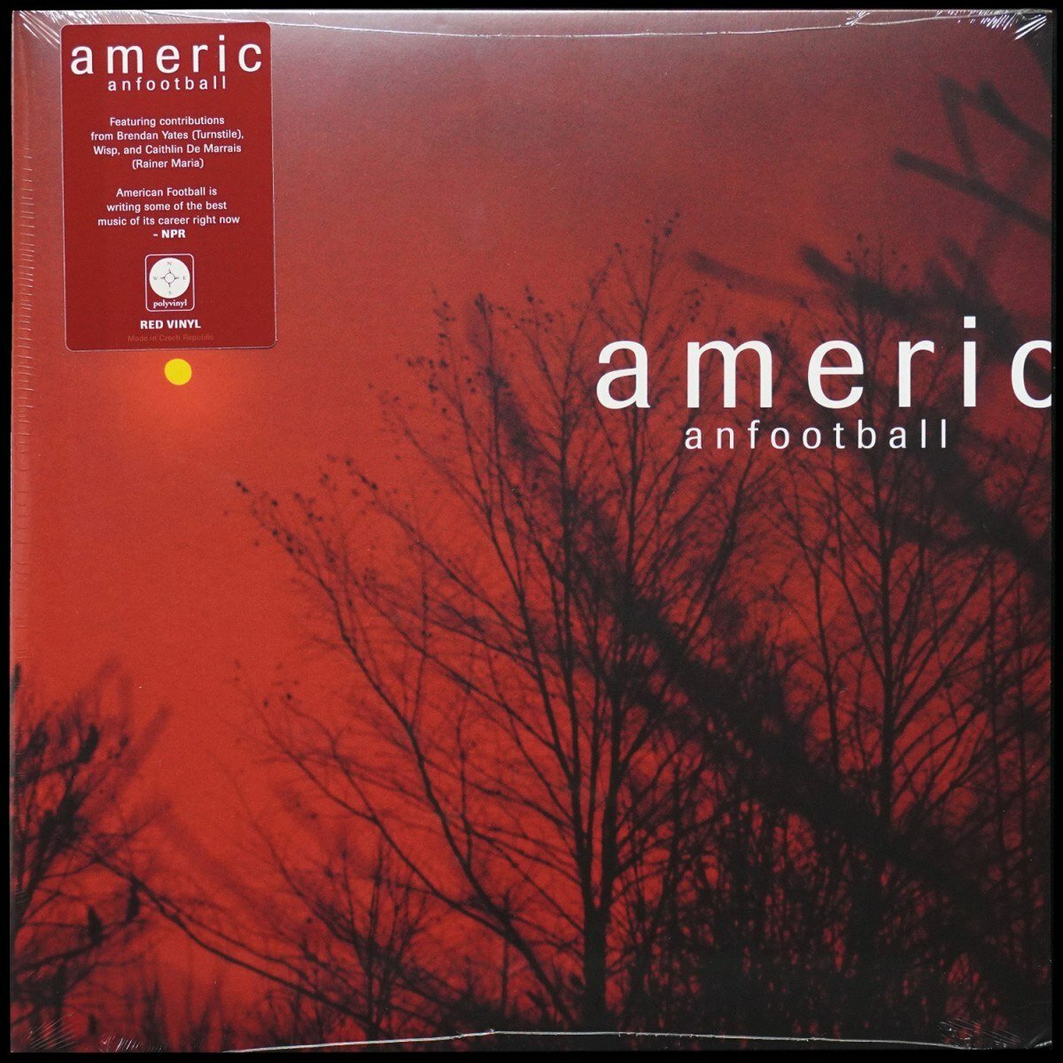 Виниловая пластинка Polyvinyl American Football – American Football (2LP, цветной винил)