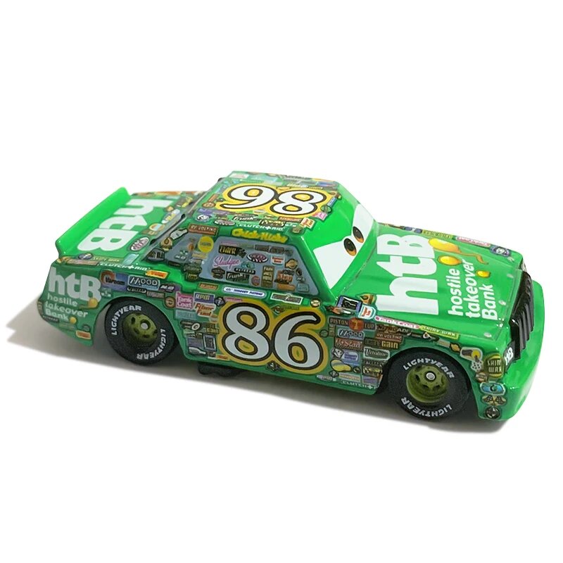 Фигурки автомобилей Disney Pixar Cars Док Хадсон и Лайтнинг Маккуин 1:55 TAKARA TOMY 32