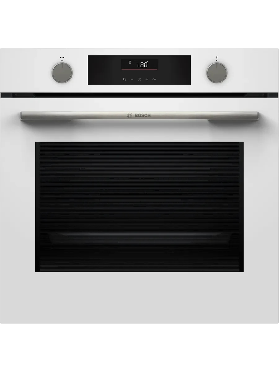 Духовой шкаф электрический Bosch Serie 4 HUA736EV0T, 76л, 8 программ, белый