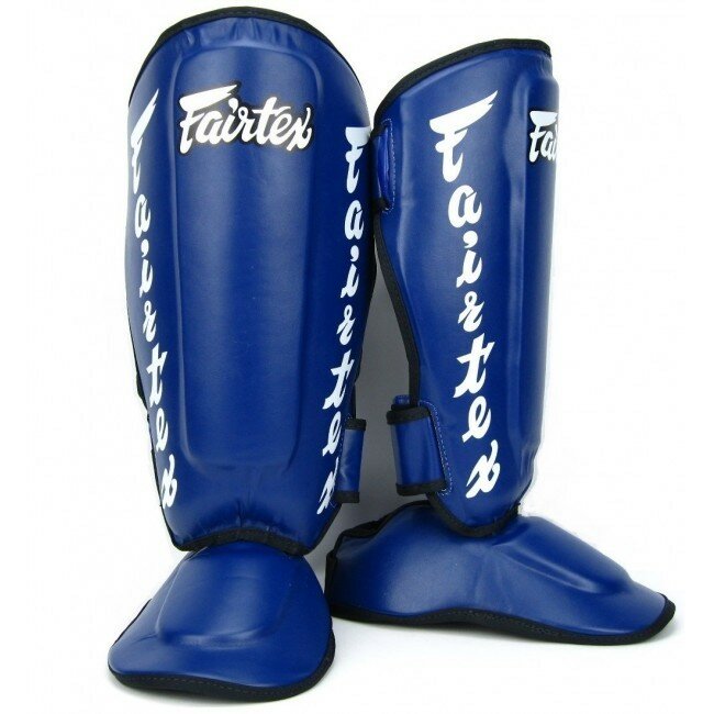 Защита голени Fairtex SP7 blue XL