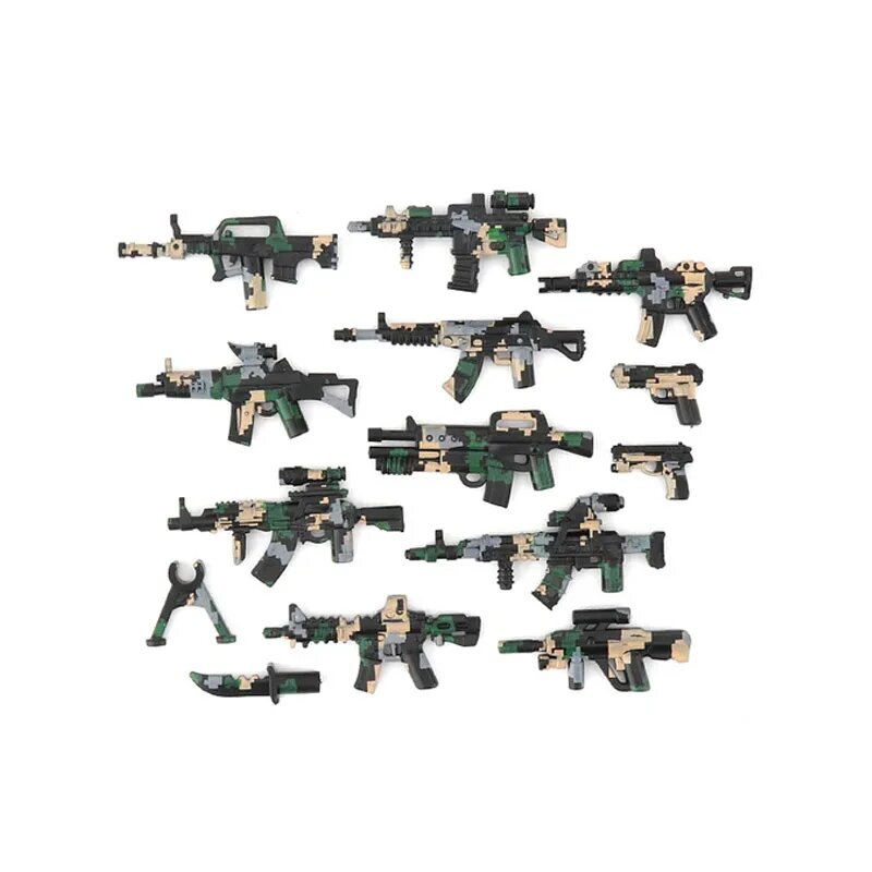 BRICKPANDA Военные строительные блоки R039 PD021-K7030-B-1SET