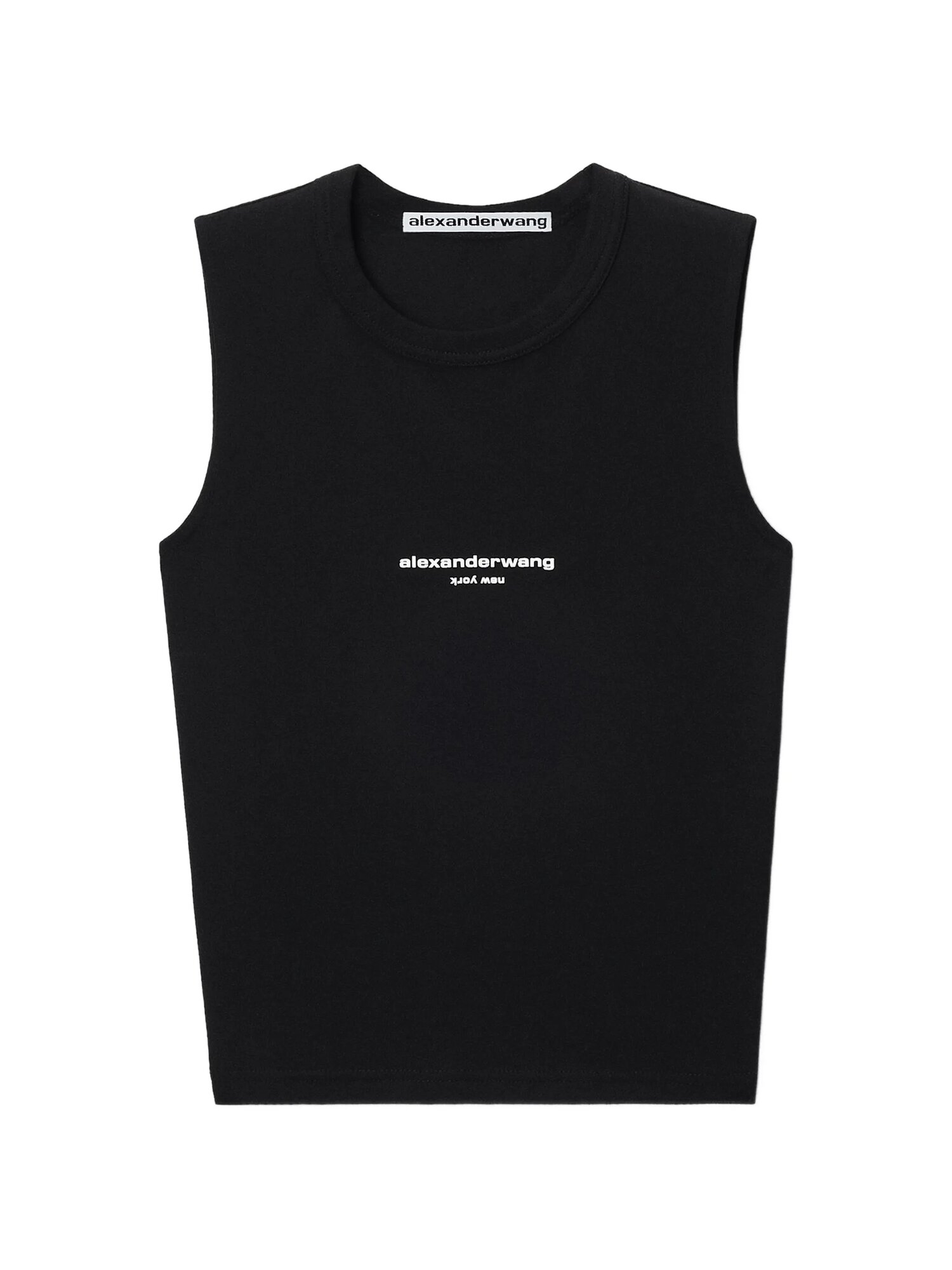 Топ Alexander Wang, размер 32, черный