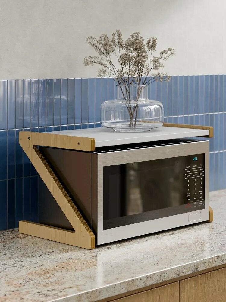 Libery Wood Полка Настольная Прямая, 53.5х31х30 см, 1 шт.