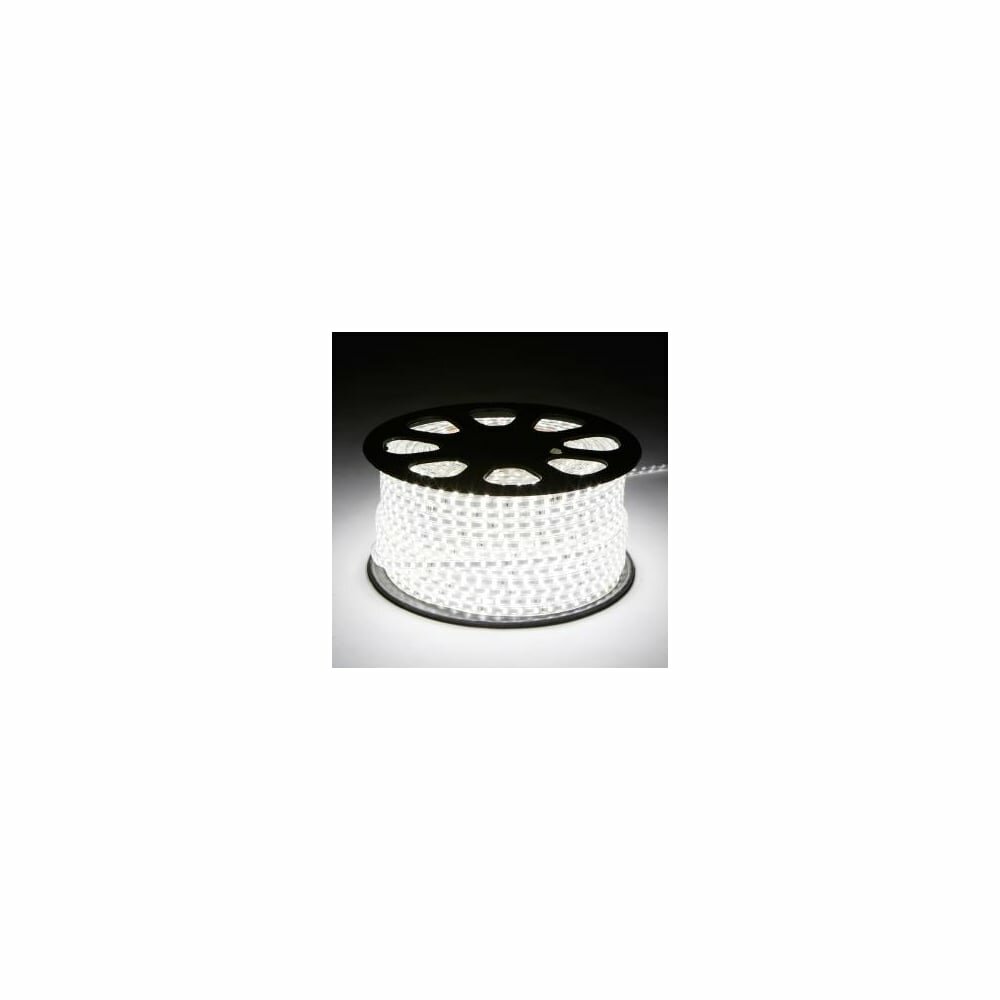 Лента светодиодная General Lighting Systems, GLS-5050-60-14.4-220-IP67-6 600Лм/м 14,4Вт/м 60диод/м 220В 6,5мм IP67 6500K-холодно-белый катушка 50м 504715