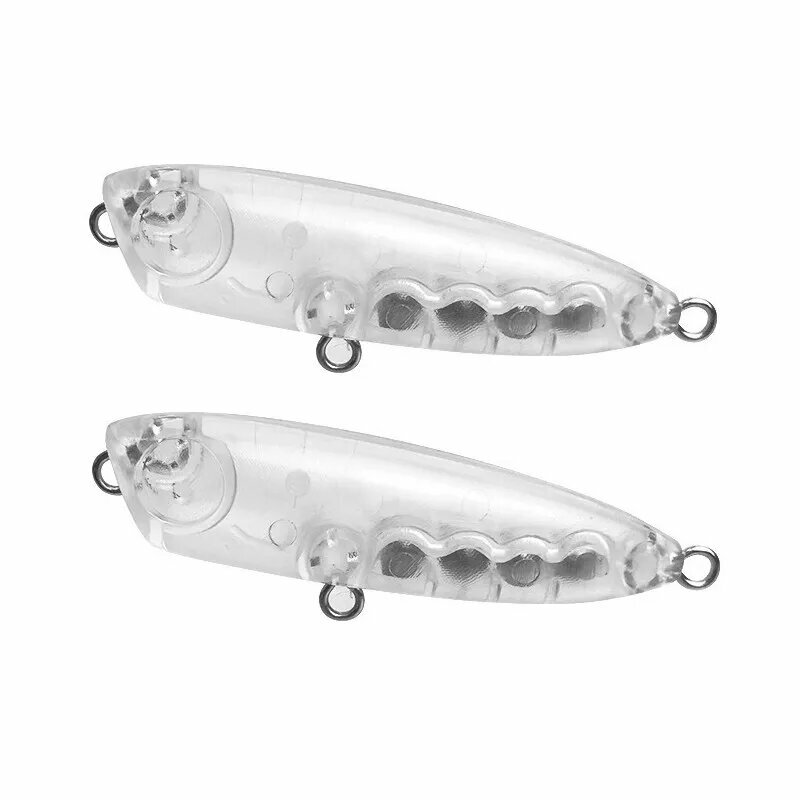 Pig Shad Ima Qoop 45 Поппер 2pcs unpainted