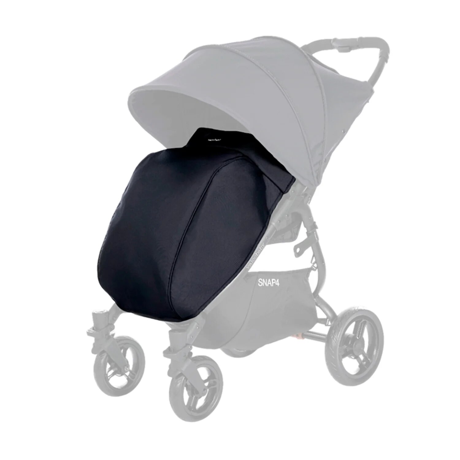 Накидка на ножки для коляски Valco Baby Snap Boot Cover, цвет Signature Grey (Графитовый), артикул производителя A0499