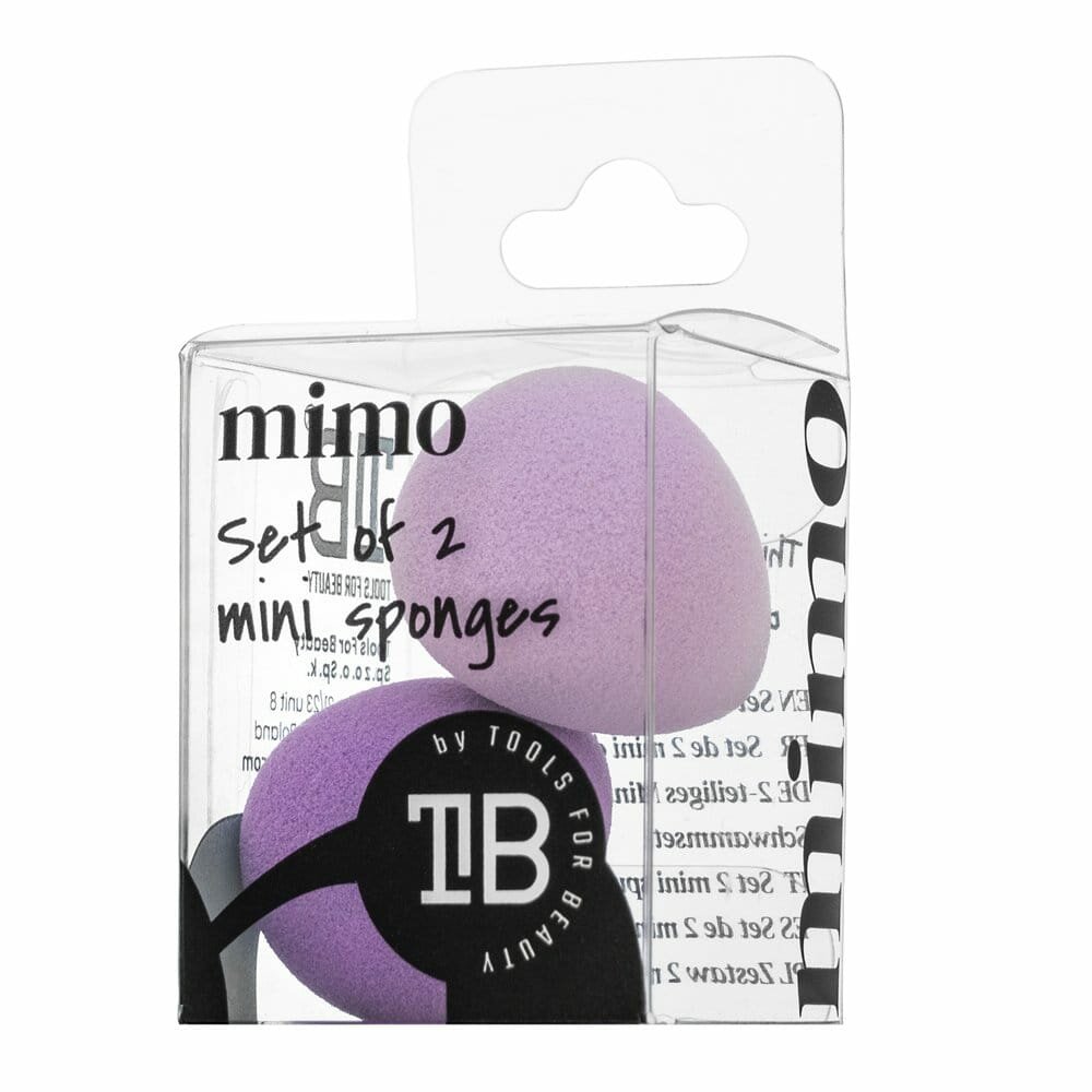 Спонж косметический MIMO Set of 2 Mini Sponges Purple