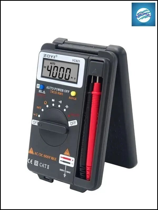 Эксклюзивный минимультиметр ZOYI VC921 цифровой