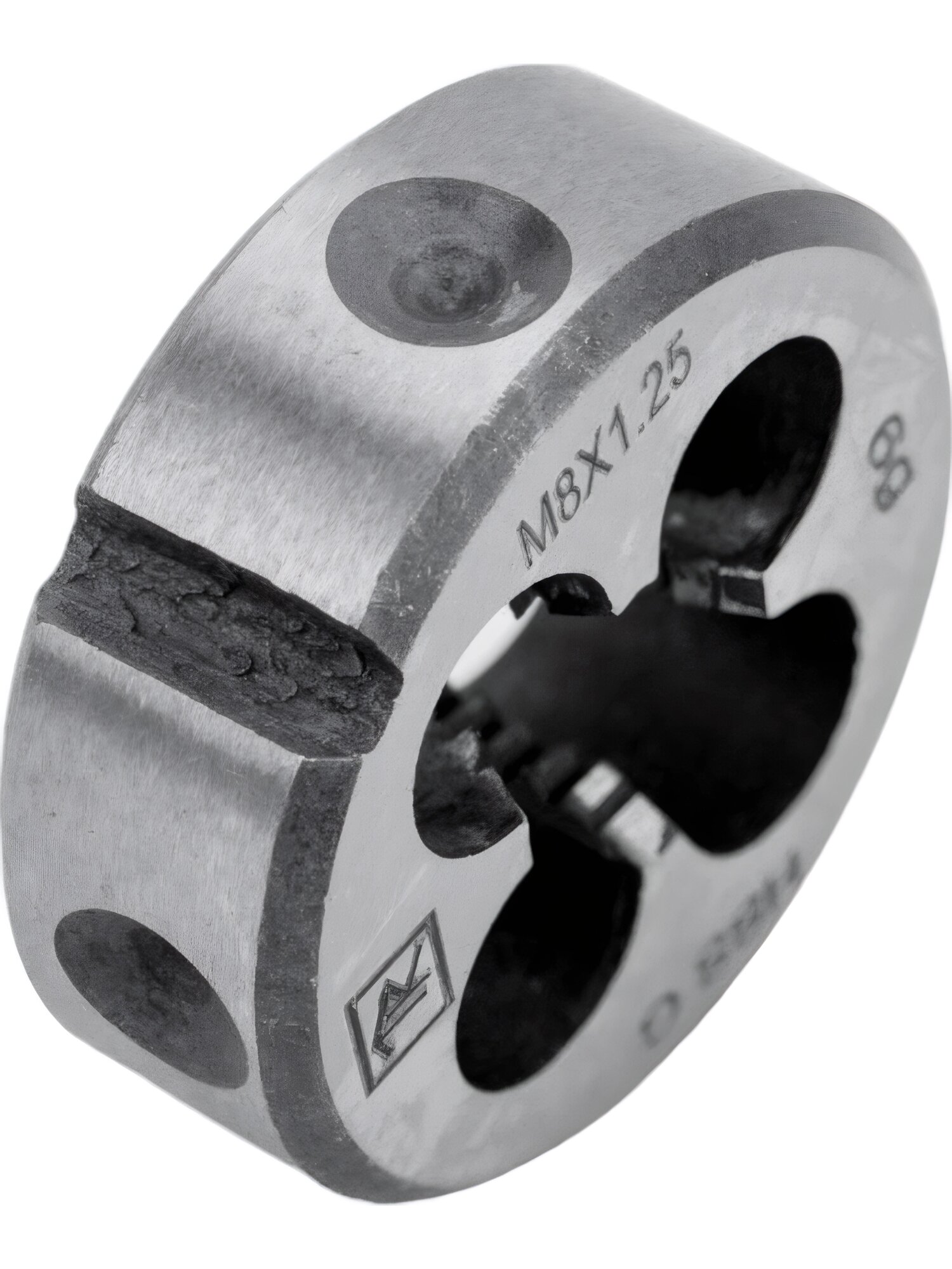 Плашка Thorvik MD8125 D-COMBO круглая ручная М8х1.25, HSS, Ф25х9 мм